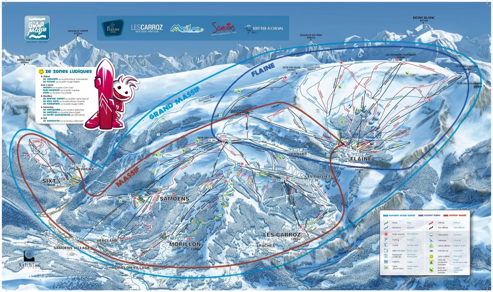Les Carroz Grand Massif MGM apartment skiing snow boarding Holiday ...